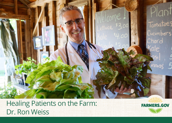 Healing Patients on the Farm: Dr. Ron Weiss | Farmers.gov
